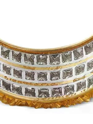 Buccellati Diamond And Yellow Ring
