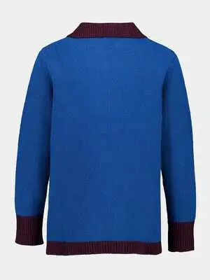 PAULA Oyester Flower Merino Wool Jumper - Multicolour