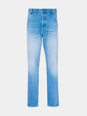 Balmain Straight-leg Jeans - Blue