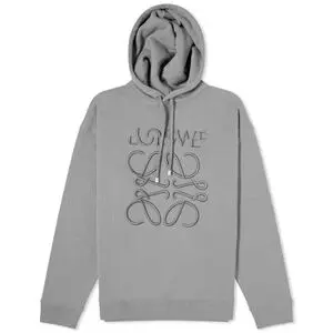 Loewe Relaxed Fit Split Logo Hoodie