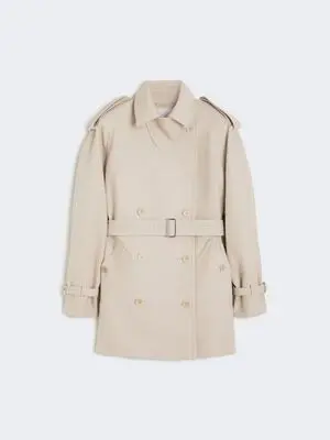 Max Mara Cotton Duster Coat - Sand