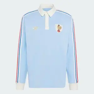 Adidas France Rugby 120y Heritage Jersey - Clear Sky