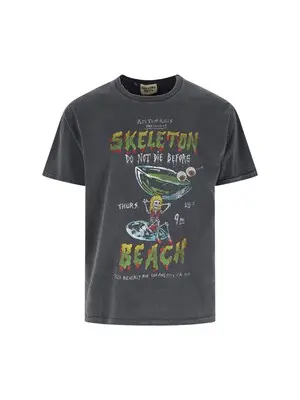 GALLERY DEPT. T-shirt "skeleton Beach - Black