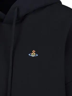 VIVIENNE WESTWOOD Cotton Ashton Hoodie - Black