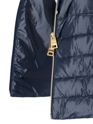 Herno Knitted And Nylon Puffer