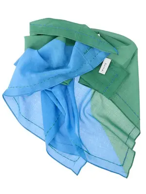 Paul Smith Cotton Scarf - Green