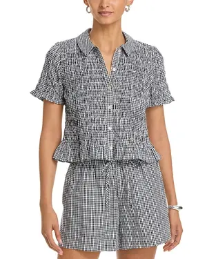 Rails Alton Gingham Shirt - Black Gingham