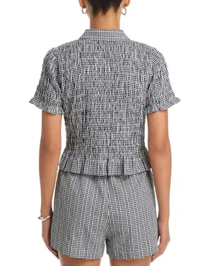 Rails Alton Gingham Shirt - Black Gingham