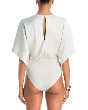 Norma Kamali Reverse Obie Bodysuit