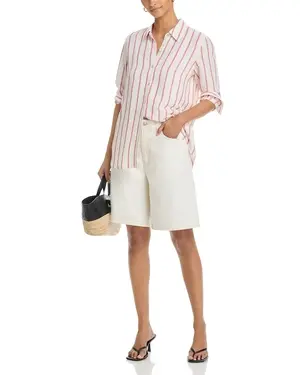 Rails Agoura Wide Leg Shorts - Ecru