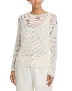 Cotton Open-Work Sweaters
