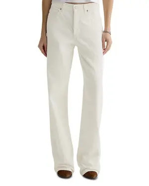 Women's 100% Cotton Straight Jeans