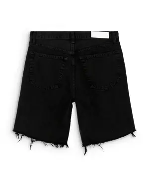RE/DONE 90s Comfy Mid-rise Denim Shorts - Washed Black