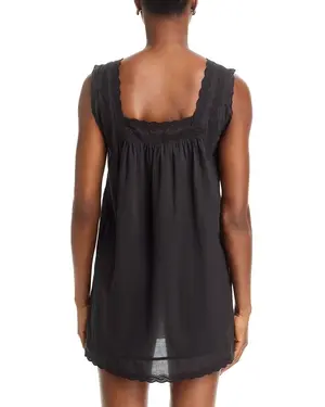 The Great. The Eyelet Mini Tank Dress