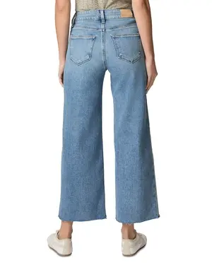 Paige Anessa High Rise Wide Leg Jeans