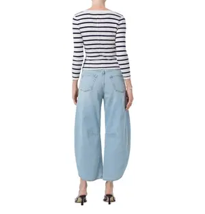 Citizens Of Humanity Tulip High-rise Curved Hem Jeans - Somersault