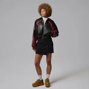 JORDAN Flight Faux Leather Jacket