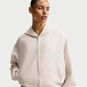 Nike 24.7 Impossiblysoft Full-zip Hoodie - Brown
