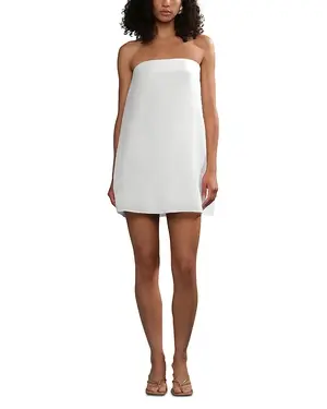 AMUR Nerida Mini Dress - White