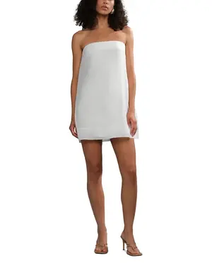 AMUR Nerida Mini Dress - White