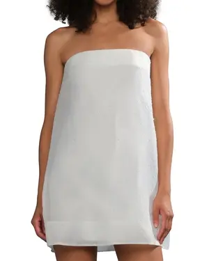 AMUR Nerida Mini Dress - White