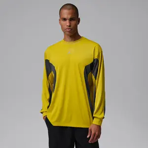 JORDAN Brooklyn Hike Mike Graphic Jersey - Yellow
