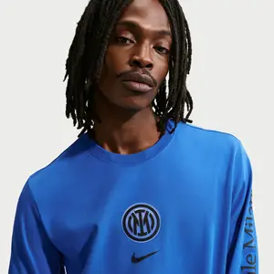 Nike Inter Milan Long-sleeve Soccer T-shirt