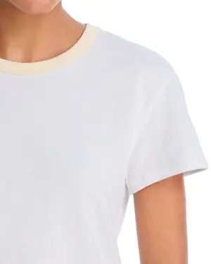 PERFECTWHITETEE Billie Contrast Crewneck Tee