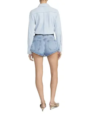 FRAME The Tilt Denim Shorts - Juna