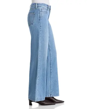 L'Agence Joanne Low Rise Wide Leg Jeans