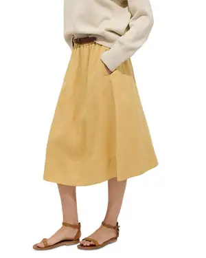 ALEX MILL Maddie Linen Skirt