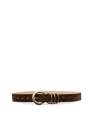 L'Agence Tobar Leather Belt - Chocolate