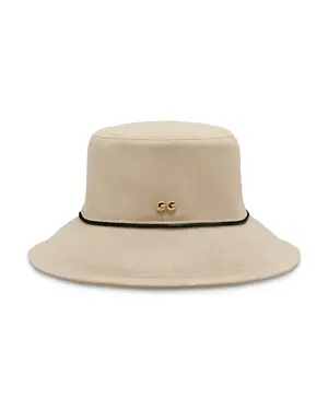 Cult Gaia Maddie Canvas Bucket Hat - Beach