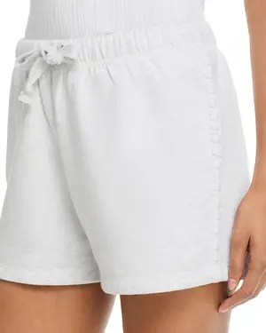 Vintage Havana Embroidered Surf Wash Shorts - Icy Heather