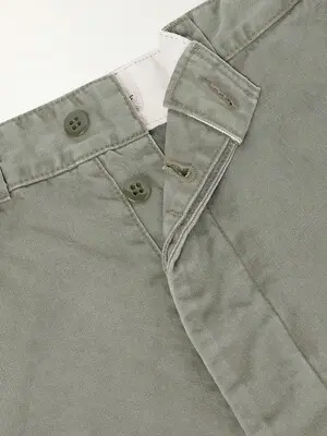 REMI RELIEF Straight-leg Cotton Trousers