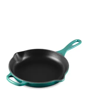 LE CREUSET Cast Iron Skillet - Blue