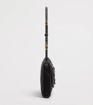 Valentino Garavani Small Devain Shoulder Bag - Black
