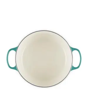 LE CREUSET Cast Iron Round Casserole Dish - Blue