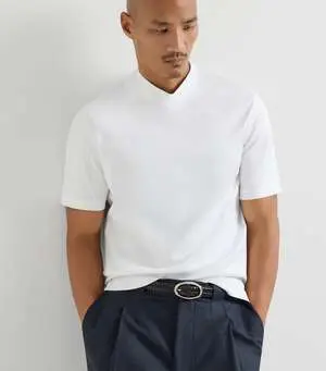 Brunello Cucinelli Cotton V-neck T-shirt