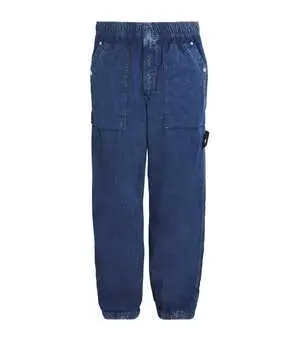 Stone Island Hollow Fibre Fatigue Trousers - Blue