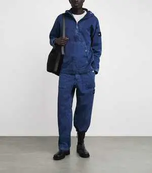 Stone Island Hollow Fibre Fatigue Trousers - Blue