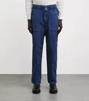Stone Island Hollow Fibre Fatigue Trousers - Blue