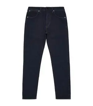 Stone Island Stretch Denim-rinsed Slim Jeans - Blue