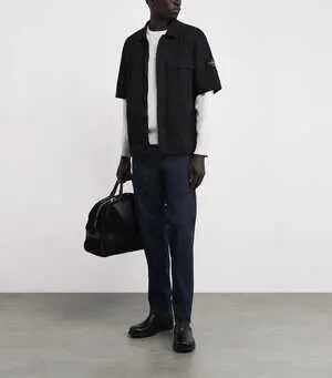 Stone Island Stretch Denim-rinsed Slim Jeans - Blue