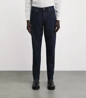 Stone Island Stretch Denim-rinsed Slim Jeans - Blue