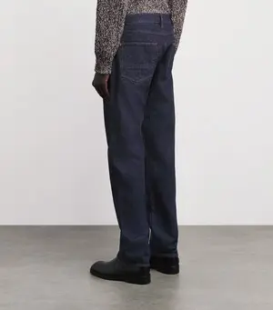 Stone Island Denim-rinsed Straight Jeans