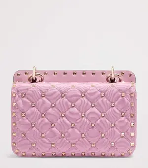 Valentino Garavani Rockstud Spike Shoulder Bag - Pink