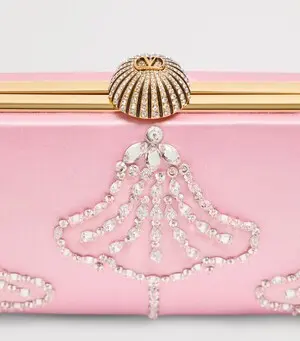 Valentino Garavani Embellished Carry Secrets Clutch - Pink