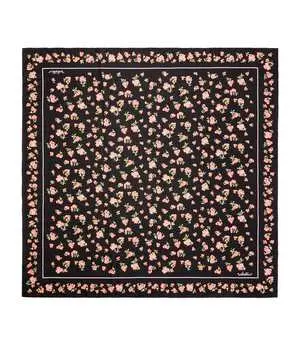 Valentino Garavani Silk Floral Scarf