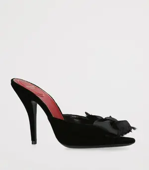Valentino Garavani Velvet Marie A Heeled Sandals 105